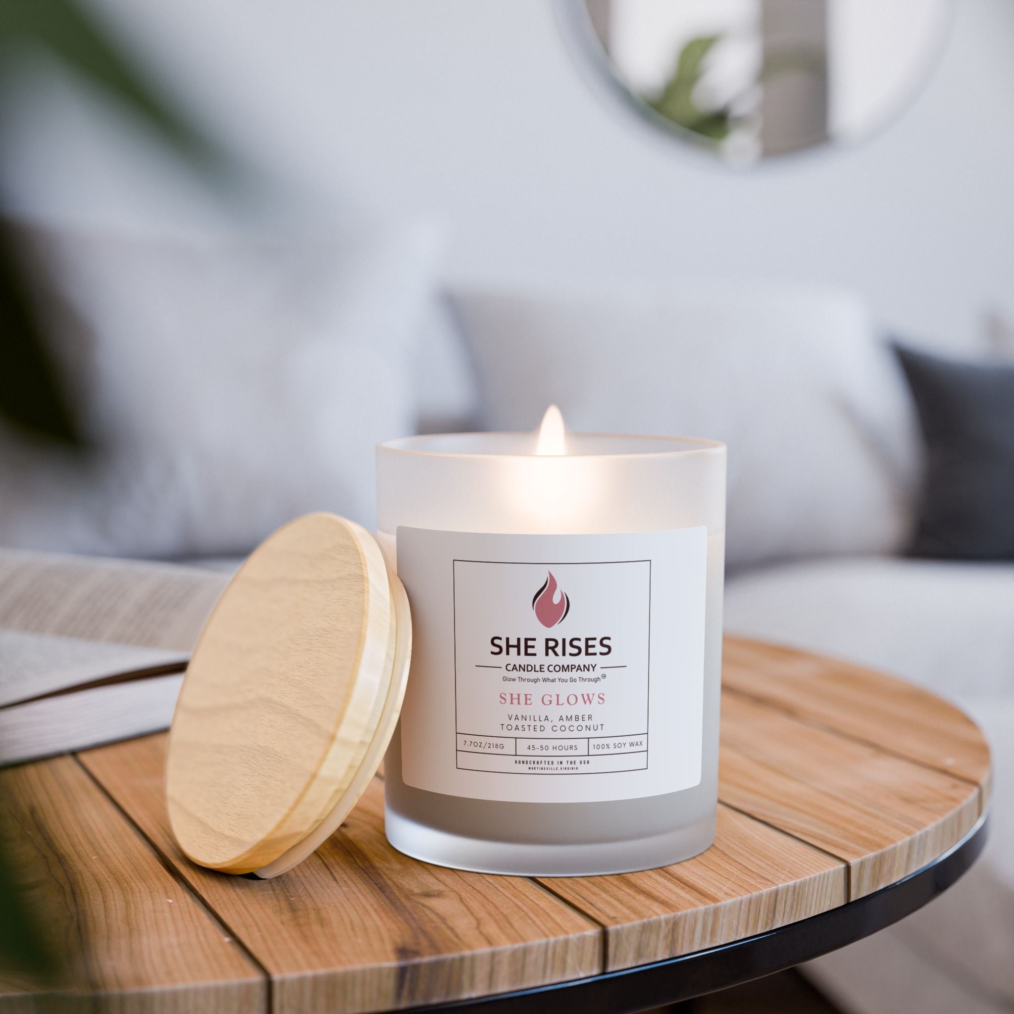 SHE GLOWS – She Rises Candle Company